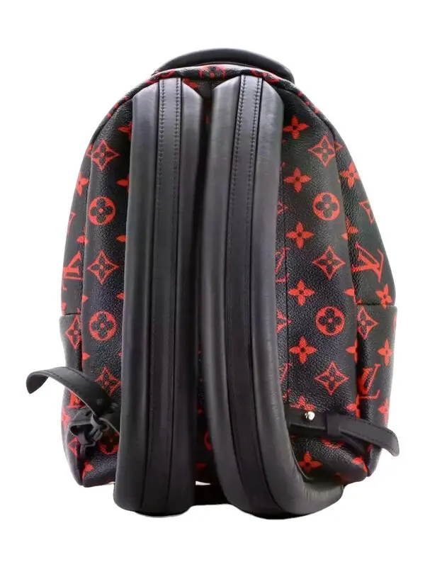 LOUIS VUITTON Palm Springs Limited Edition Monogram Infrarouge Pm Backpack - Black
