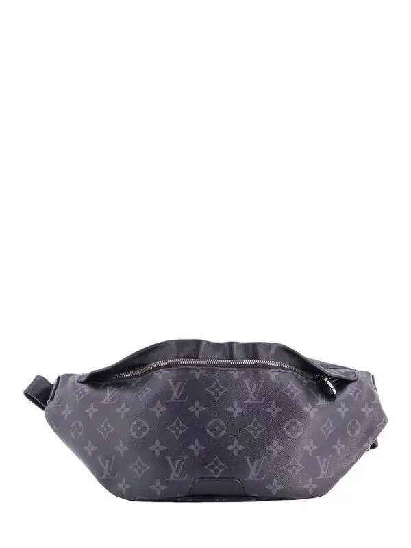 LOUIS VUITTON Discovery Bumbag Monogram Eclipse Canvas Belt Bag - Black