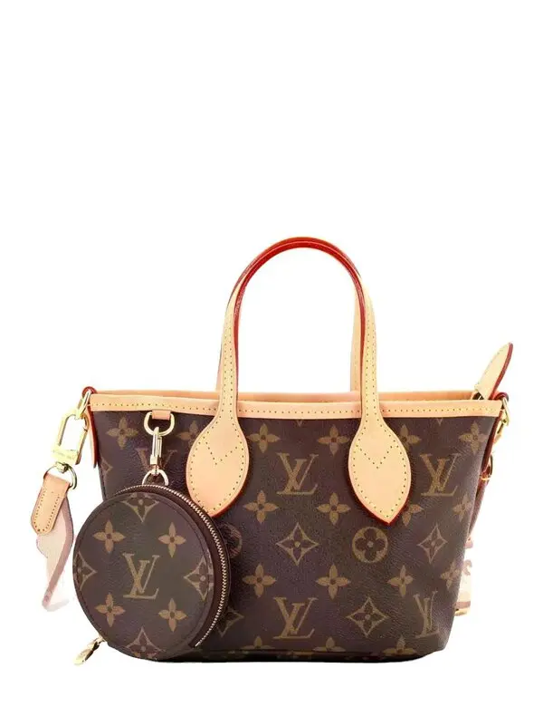 LOUIS VUITTON Neverfull Nm Monogram Canvas Bb Tote Bag - Brown