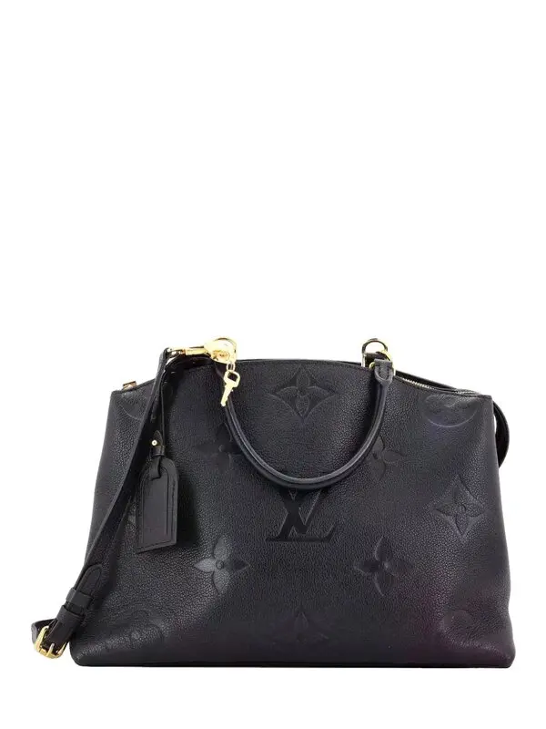 LOUIS VUITTON Grand Palais Handbag Monogram Empreinte Giant - Black