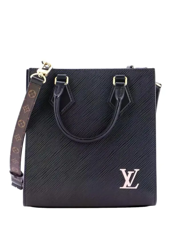 LOUIS VUITTON Sac Plat Nm Bb Epi Leather Shoulder Bag - Black