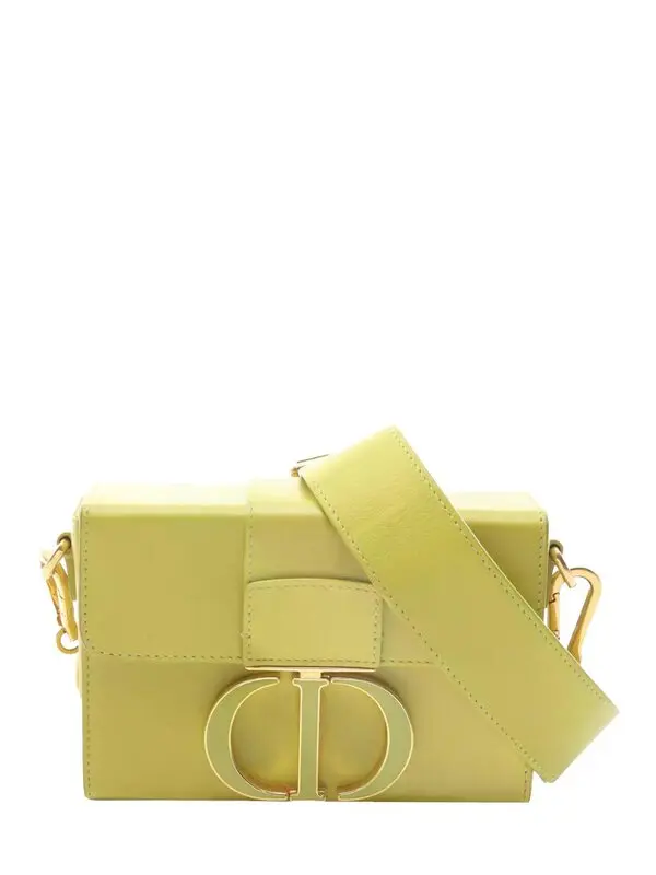 Dior 2021-2026 30 Montaigne Box Bag - Green