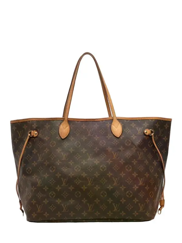 LOUIS VUITTON 2008 Monogram Neverfull Gm Tote Bag - Brown