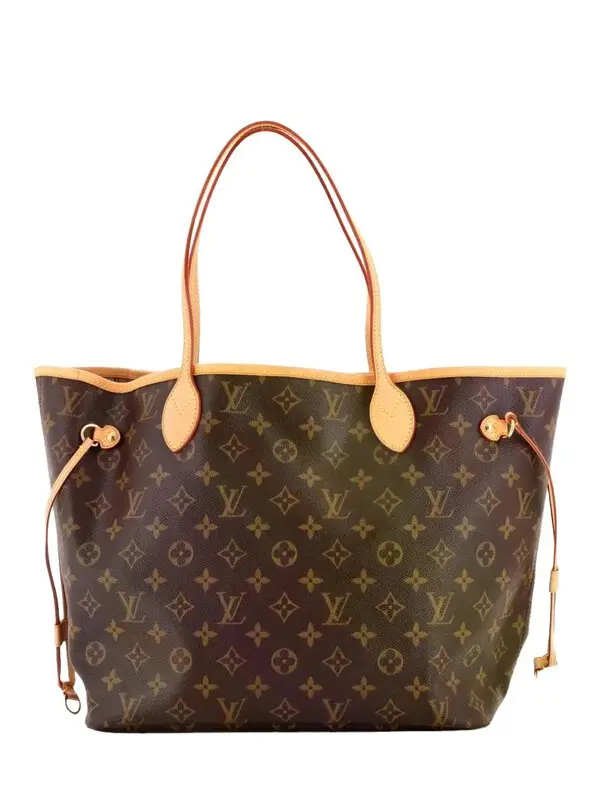 LOUIS VUITTON Neverfull Monogram Canvas Mm Tote Bag - Brown