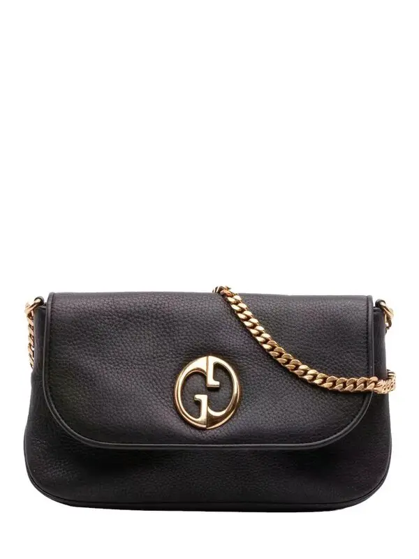 Gucci 1973 Chain Shoulder Bag - Black