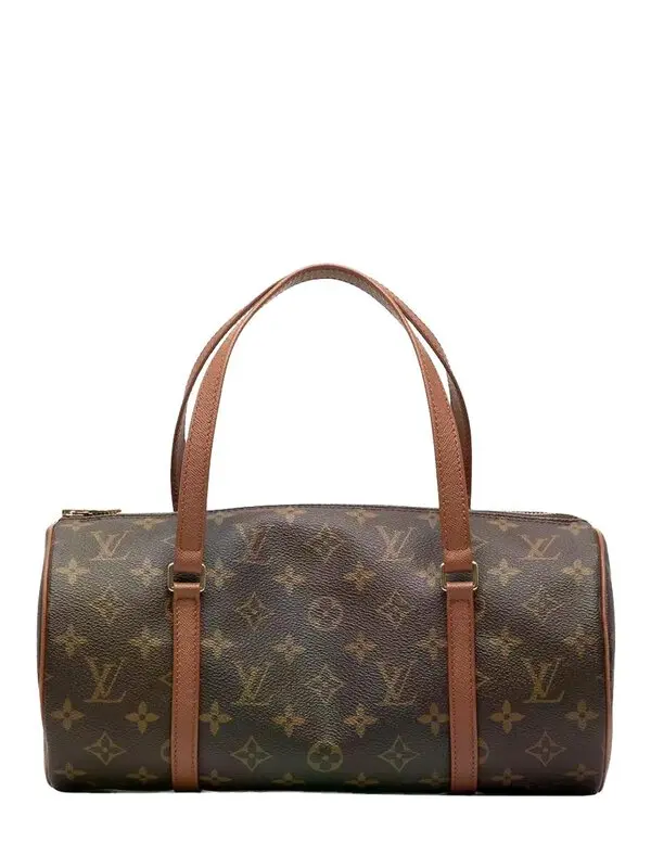 LOUIS VUITTON 1997 Monogram Papillon 30 Handbag - Brown