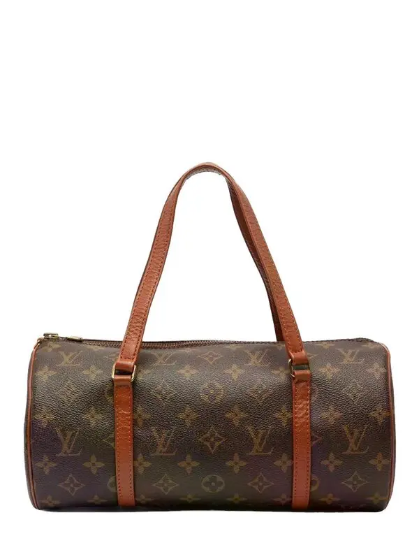 LOUIS VUITTON 1994 Monogram Papillon 30 Handbag - Brown