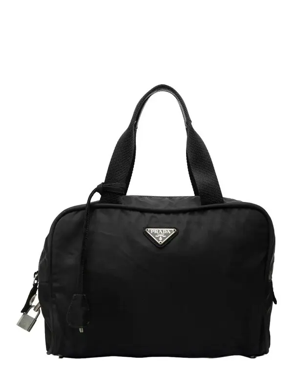 Prada 2000-2013 Tessuto Handbag - Black