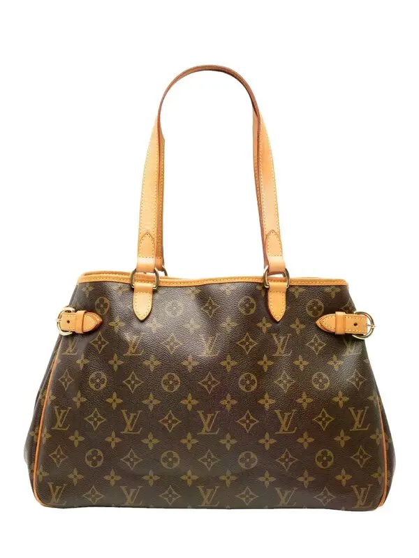 LOUIS VUITTON 2006 Monogram Batignolles Horizontal Tote Bag - Brown