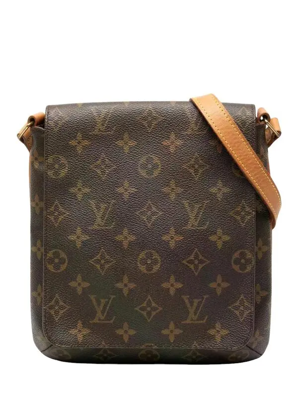 LOUIS VUITTON 2001 Monogram Musette Salsa Pm - Brown