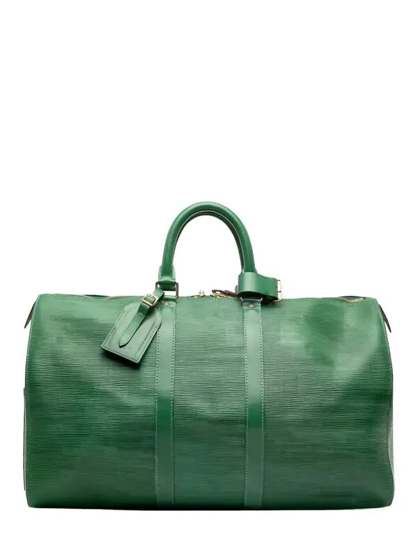 LOUIS VUITTON 1996 Epi Keepall 45 Travel Bag - Green