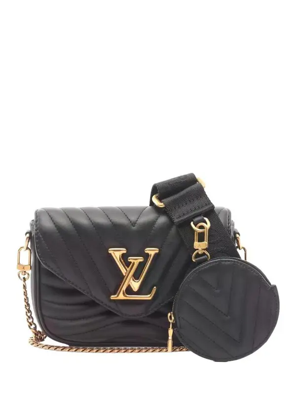 LOUIS VUITTON 2020 New Wave Multi Pochette Satchel - Black