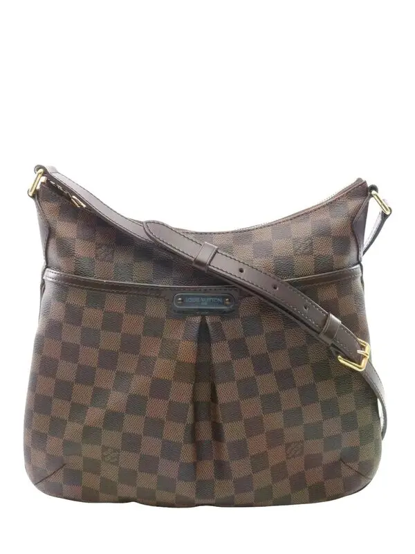 LOUIS VUITTON 2009 Damier Ebene Bloomsbury Pm Crossbody Bag - Brown