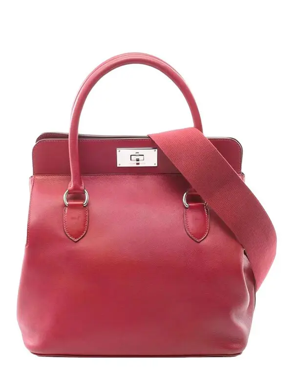 Hermès 2011 Swift Toolbox 26 Satchel - Red