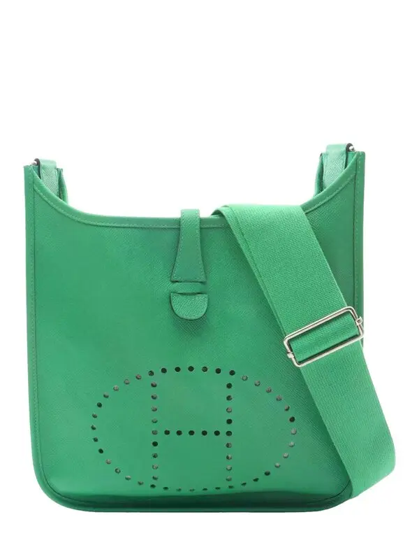 Hermès 2015 Epsom Evelyne Iii Pm Crossbody Bag - Green