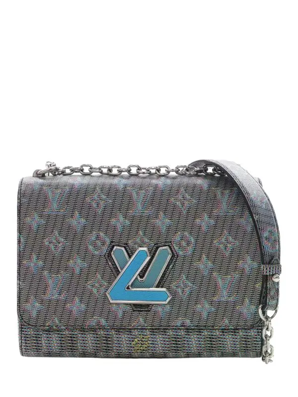 LOUIS VUITTON 2019 Damier Monogram Pop Twist Mm - Blue