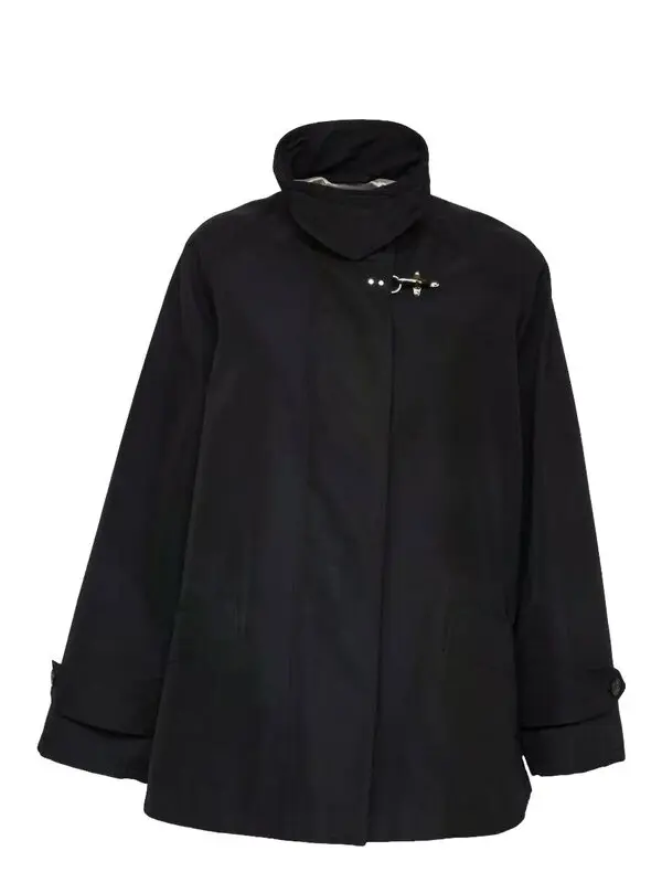 FAY Caban Hook-closure Jacket - Black