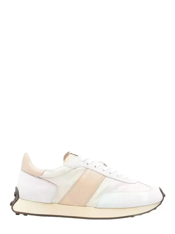 TOD'S Round-toe Lace-up Sneakers - Neutrals