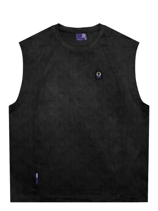 AAPE BY *A BATHING APE Tonal Stitching Vest - Black