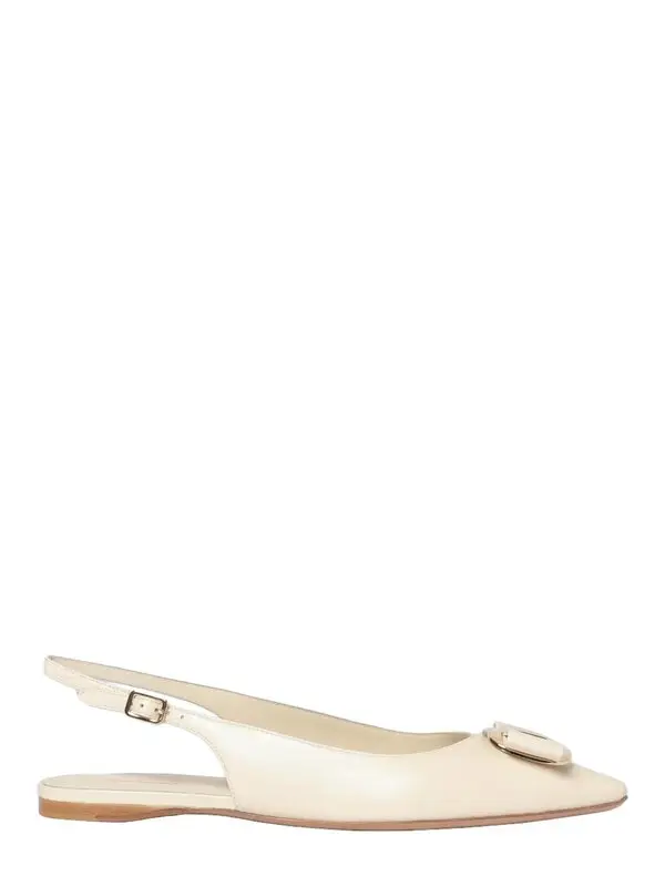 FERRAGAMO Ballerina Flat - Yellow Cream