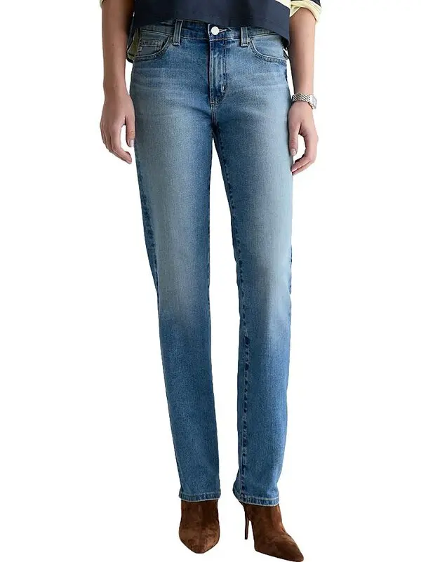 Ag Sandra Low Rise Straight Jeans - Years Aviator