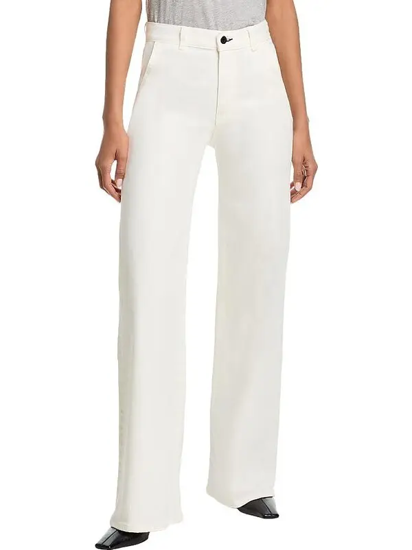 ASKK NY High Rise Trouser Jeans - Ivory