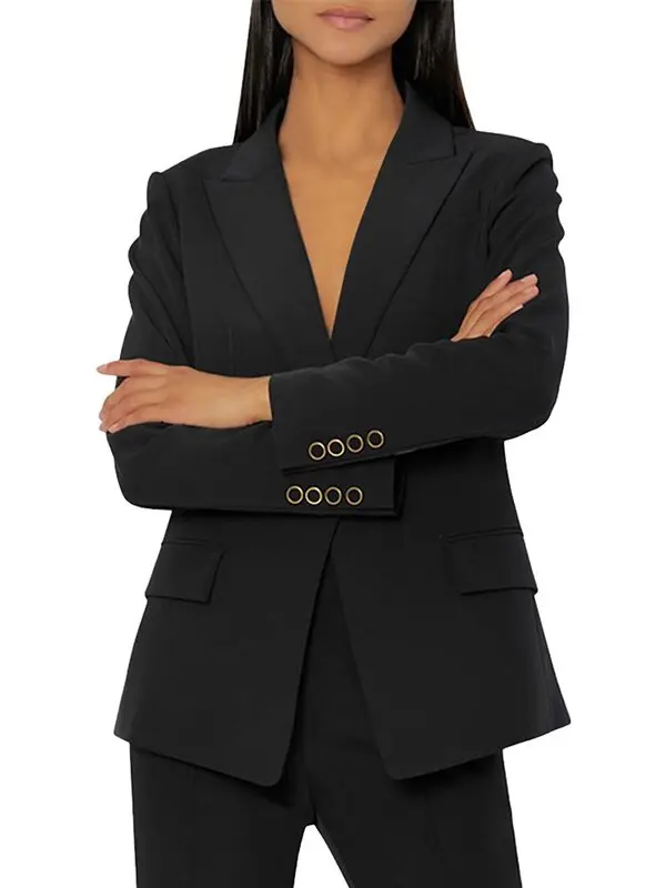 MILLY Avery Cady Blazer - Black