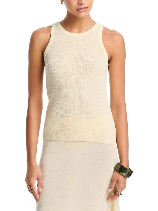 Co Racerback Tank - Cream