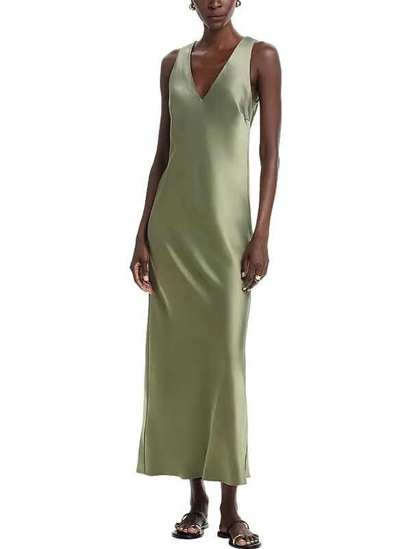 BY MALENE BIRGER Levita Dress - Deep Lichen Green