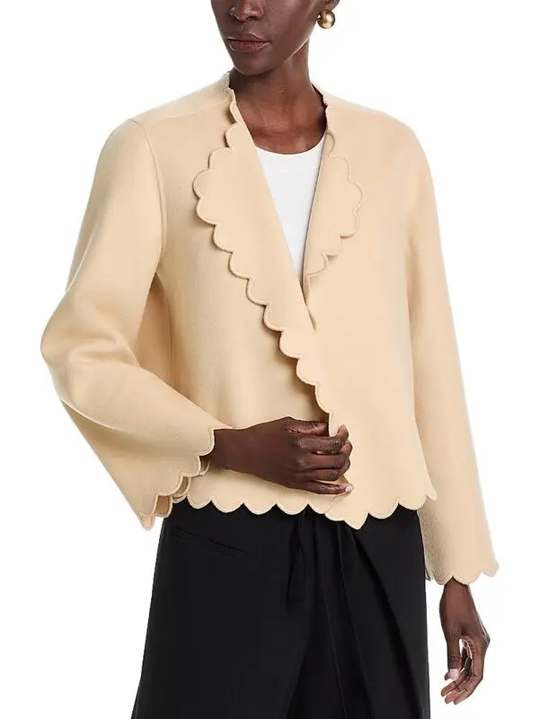 BY MALENE BIRGER Vibetta Wool Jacket - Vanilla Cream