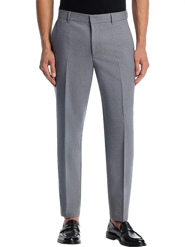 BOSS Tapered Fit Pants - Silver