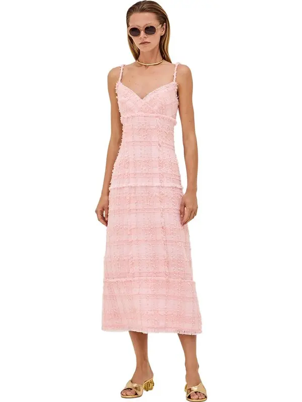 Alexis Vicci Midi Dress - Peony
