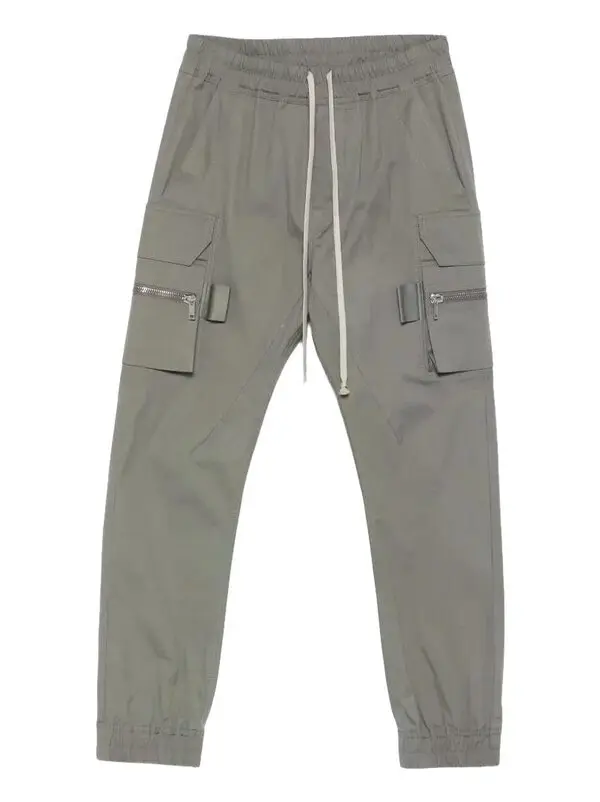 Rick Owens Mastodon Zip-pocket Track Pants - Grey