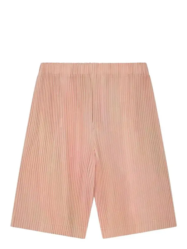 Issey Miyake Pleated Shorts - Neutrals