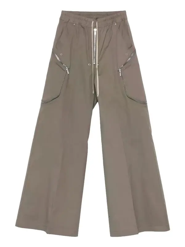 Rick Owens Heizer Belas Zip-pocket Trousers - Brown