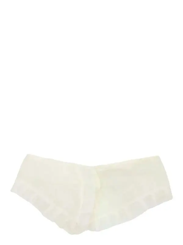Miu Miu Frill Collar - Neutrals