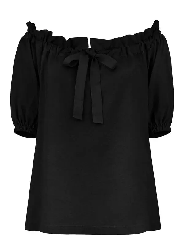 PATOU Volume Top - Black