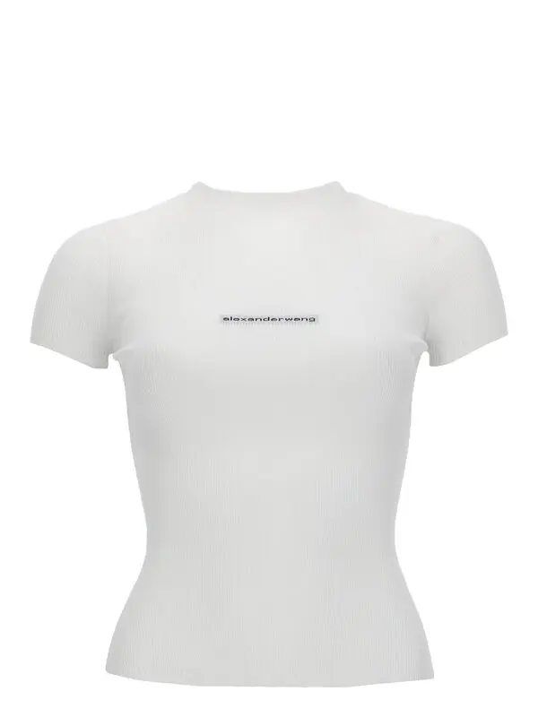 Alexander Wang Tops With Logo - White