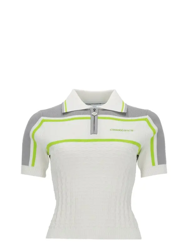 Casablanca Polo Shirt - White