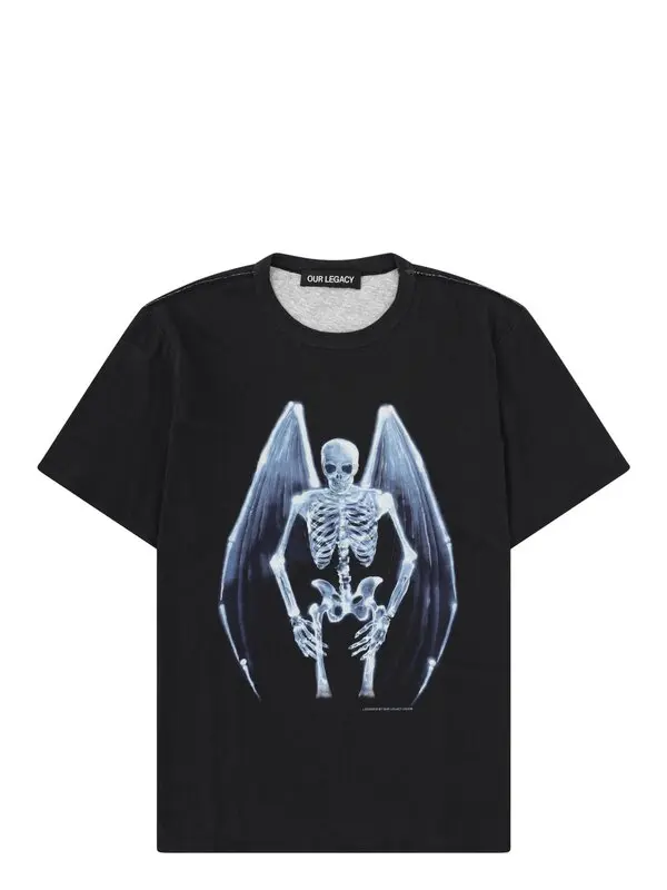 Our Legacy New Box" T-shirt - Black