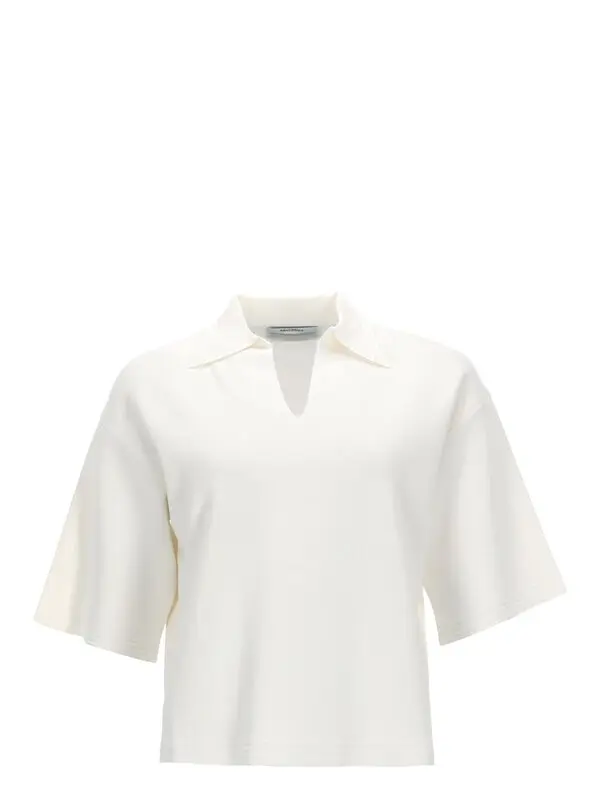 Max Mara Viscose Top - White