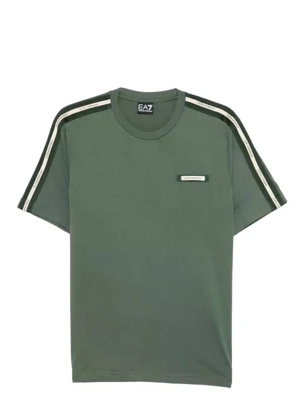 EA7 Short-sleeve Striped T-shirt - Green