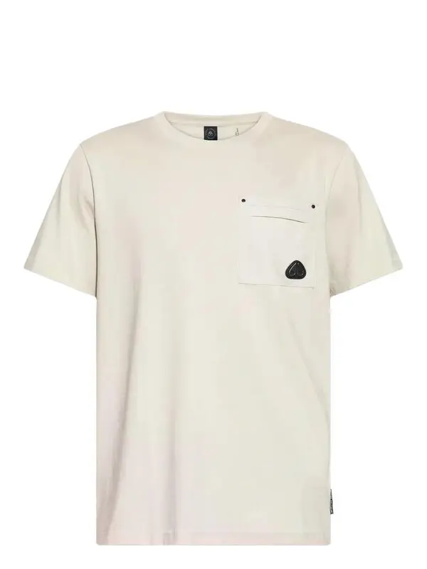 Moose Knuckles Pocket Logo T-shirt - Neutrals