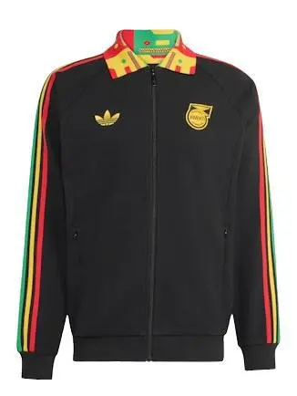 Adidas Jamaica Bob Marley Anthem Track Jacket - Black