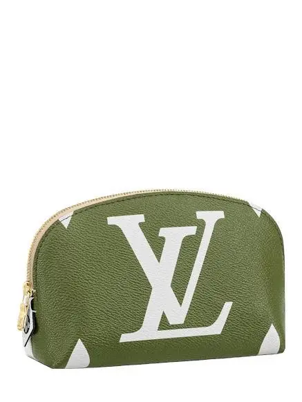 LOUIS VUITTON Cosmetic Pouch Monogram Giant - Khaki Green/beige