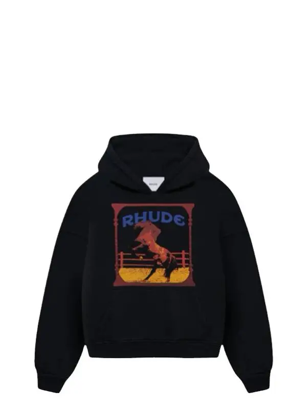 Rhude Cadre Hoodie - Black