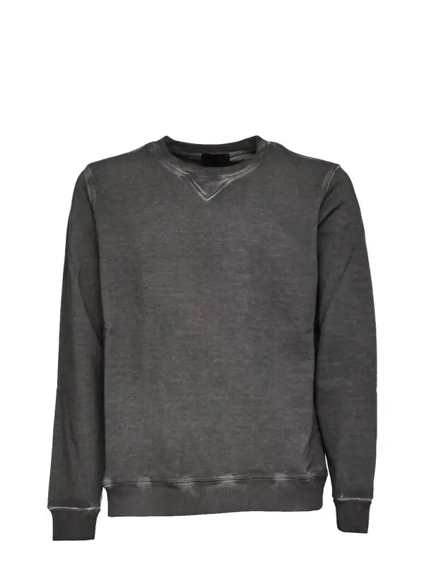 DONDUP Crew-neck Long-sleeve Sweatshirt - Grey