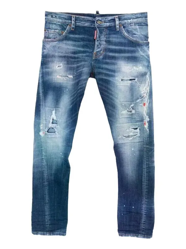 Dsquared2 Distressed-effect Jeans - Blue