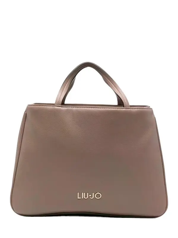 Liu Jo Logo Detail Tote Bag - Brown