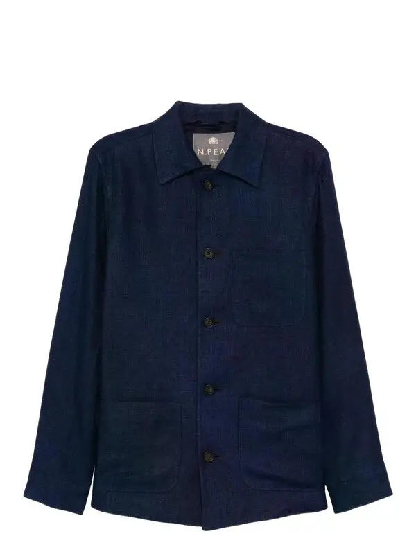N.peal Tucci Shirt Jacket - Blue
